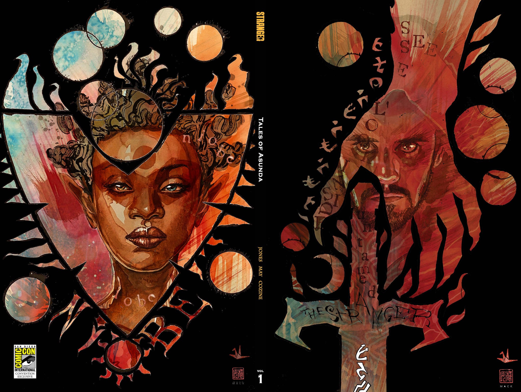 Tales of Asunda V1 SDCC David Mack Exclusive Paperback